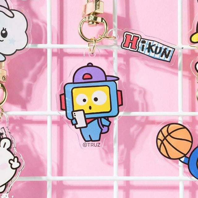 Kpop Idol TREASURE Cute Cartoon Characters TRUZ Keychains Acrylic ...