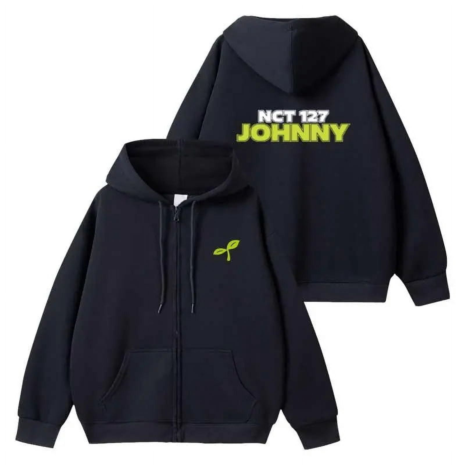 Kpop NCT 127 Men/Women Zip Hoodie Around Print Same Long Sleeve ...
