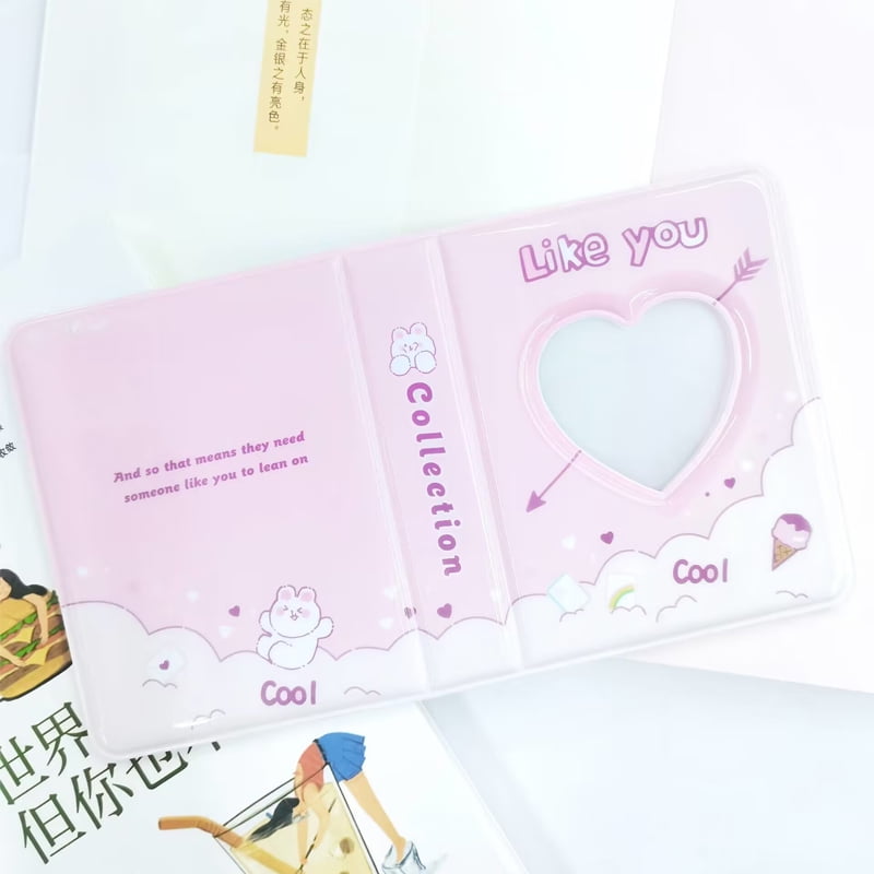 Kpop Photocards Binder Cute Photo Album Mini Photocard Holder 3 Inch ...