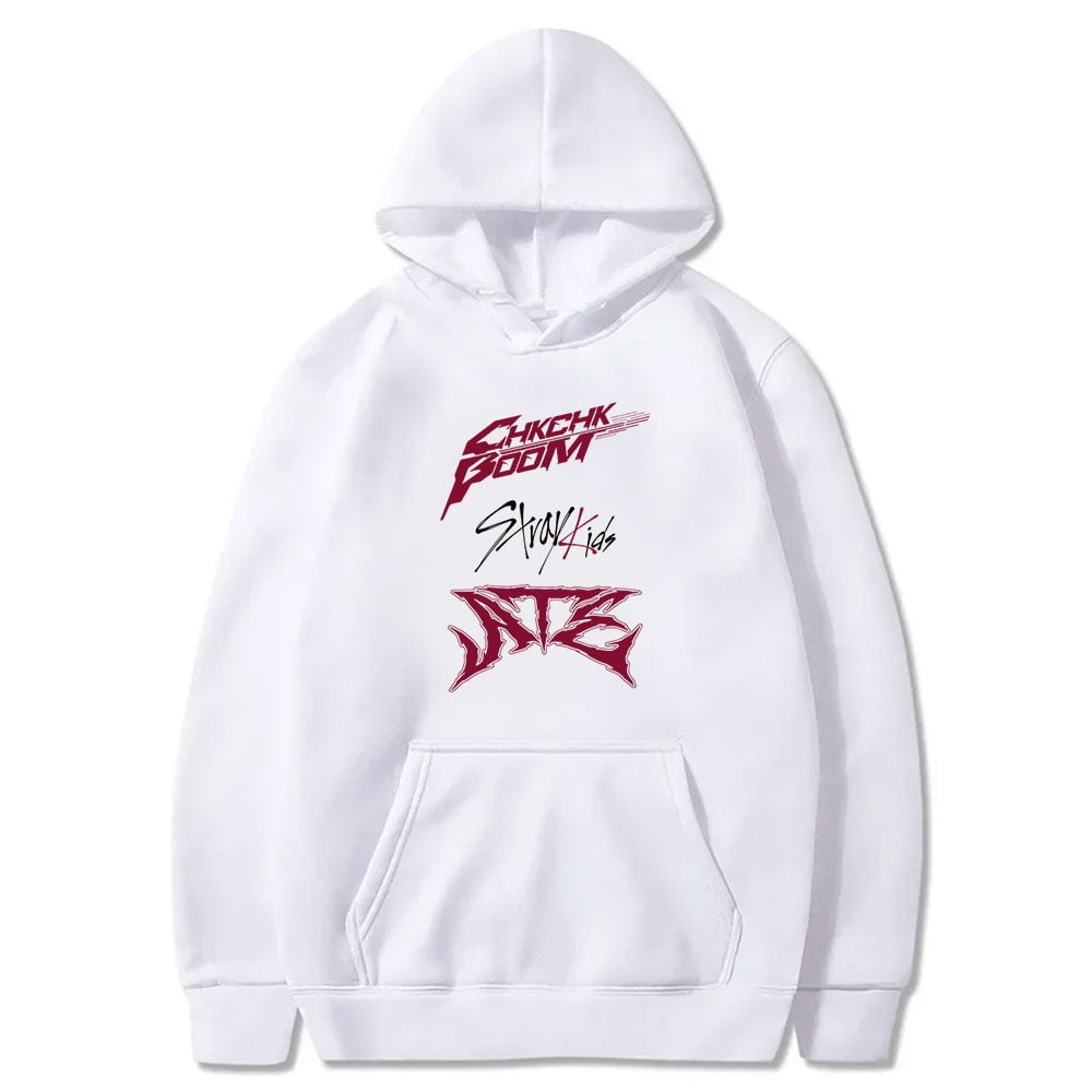 Kpop Stray Kids Ate Chk Chk Boom Merch Hoodies SKZ New Logo Hooded ...