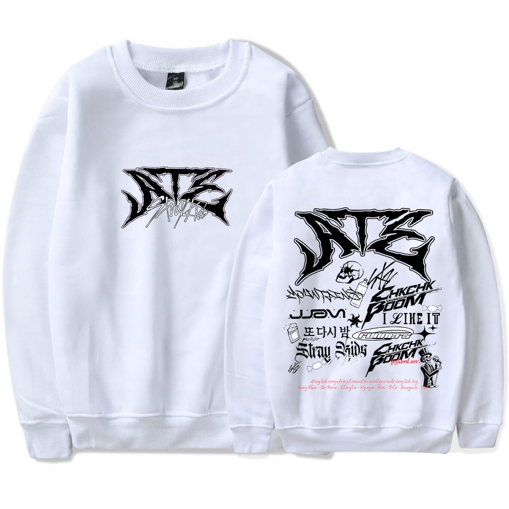 Kpop Stray Kids Ate Tracklist Crewneck Sweatshirts SKZ 2024 Tour Merch ...
