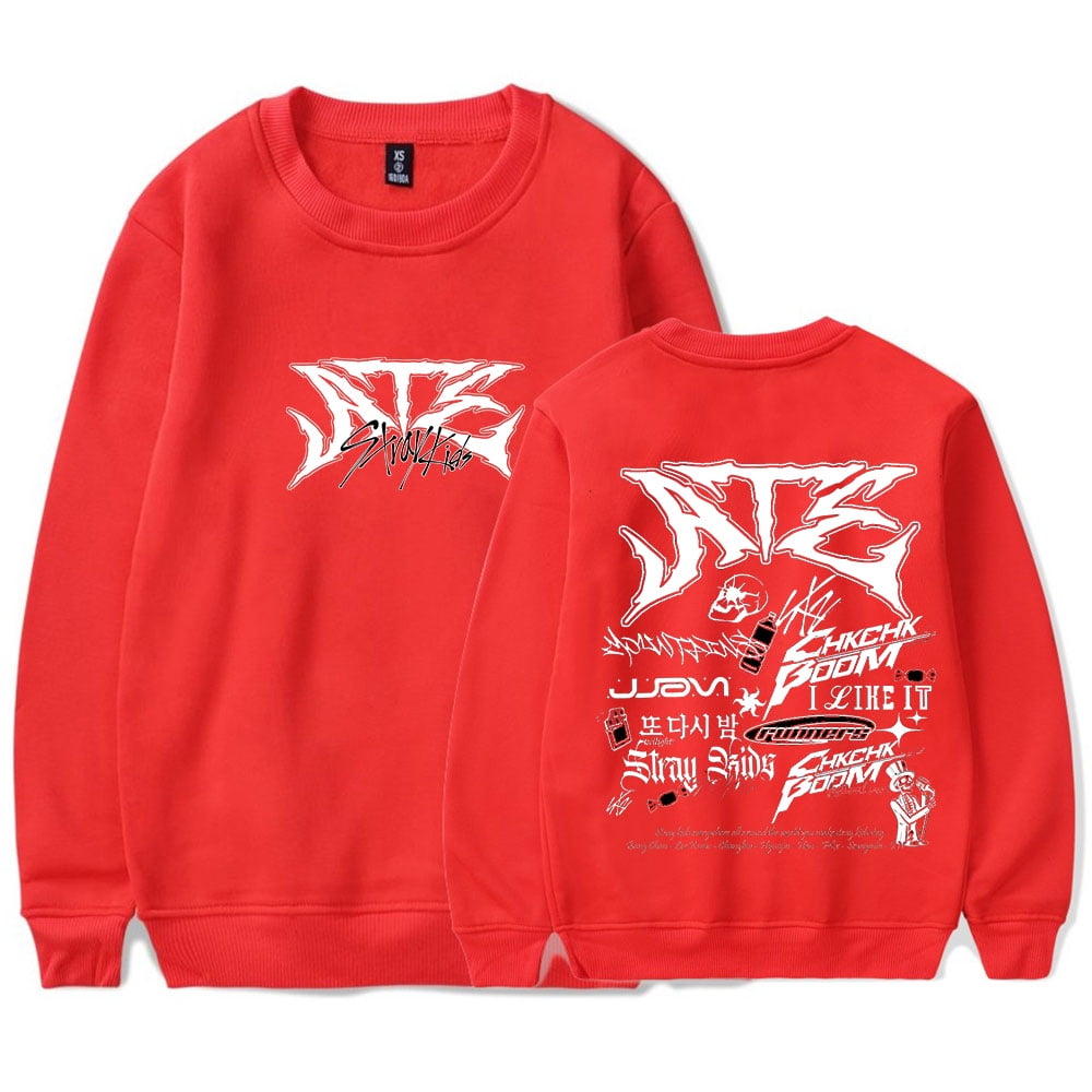 Kpop Stray Kids Ate Tracklist Crewneck Sweatshirts SKZ 2024 Tour Merch ...