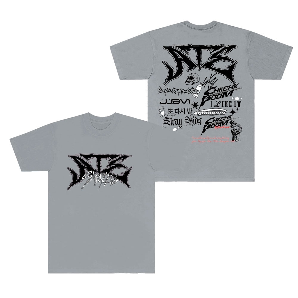 Kpop Stray Kids Ate Tracklist T-Shirts SKZ 2024 Tour Merch Tee Women ...