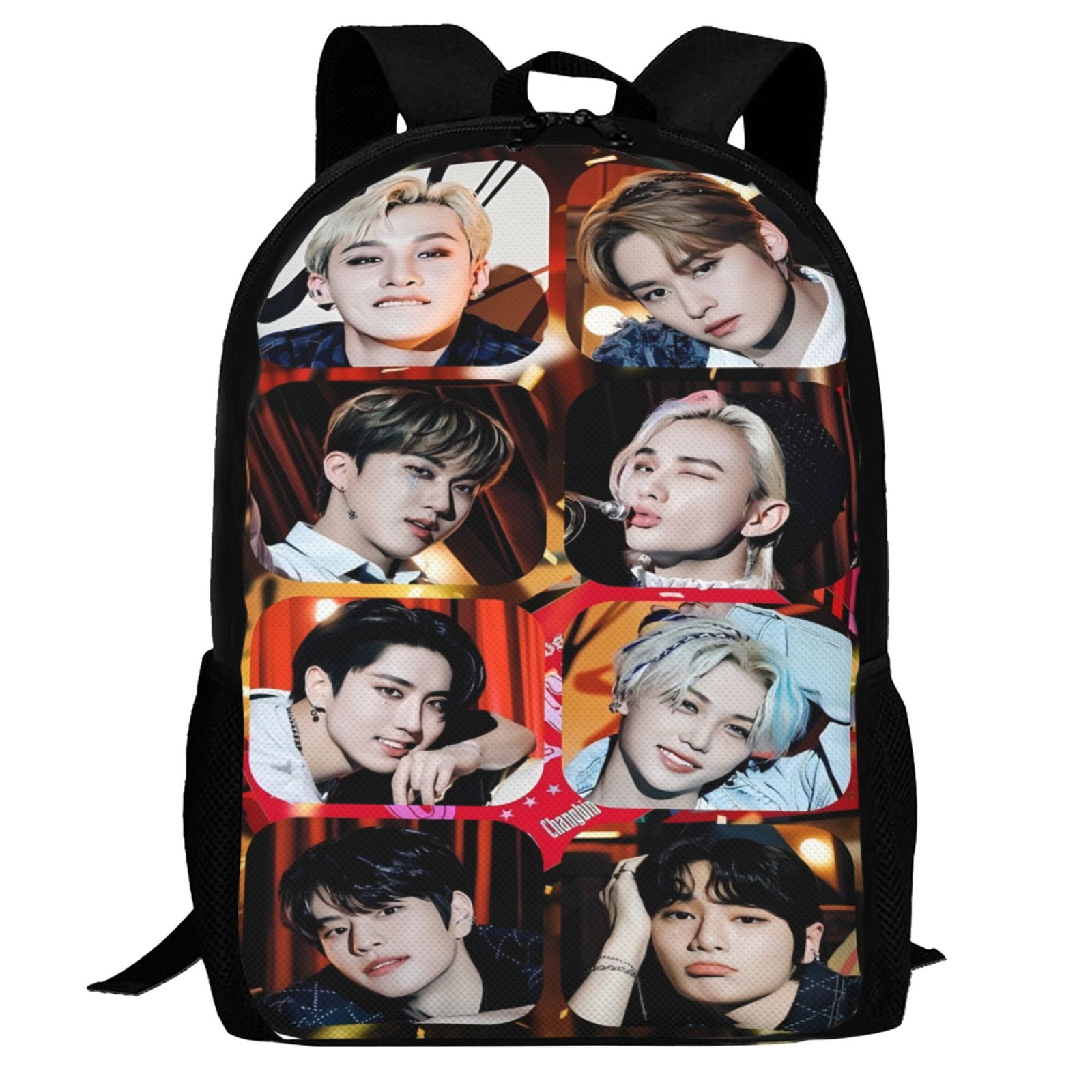 Kpop Stray Kids Backpack,3d Print Laptop Backpack Lightweight Casual ...
