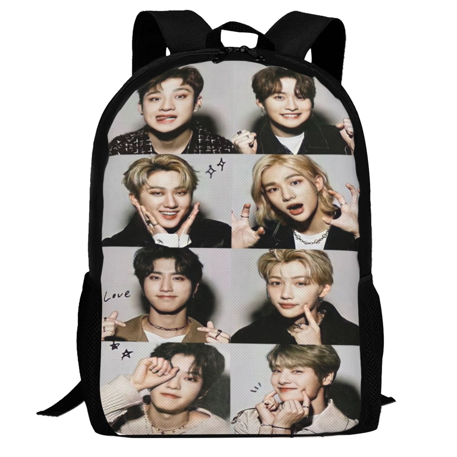 Kpop Stray Kids Backpack,3d Print Laptop Backpack Lightweight Casual ...