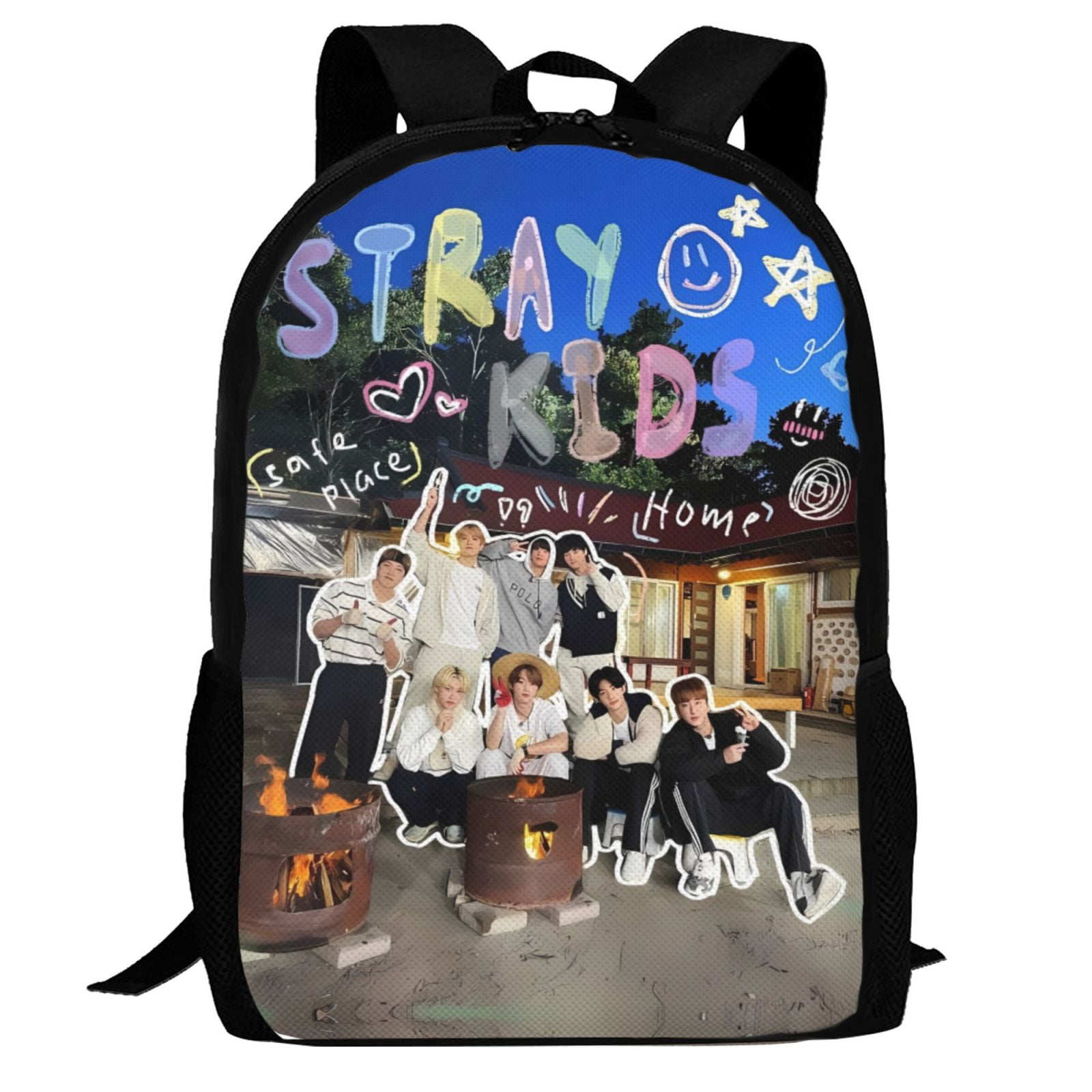 Kpop Stray Kids Backpack,3d Print Laptop Backpack Lightweight Casual ...