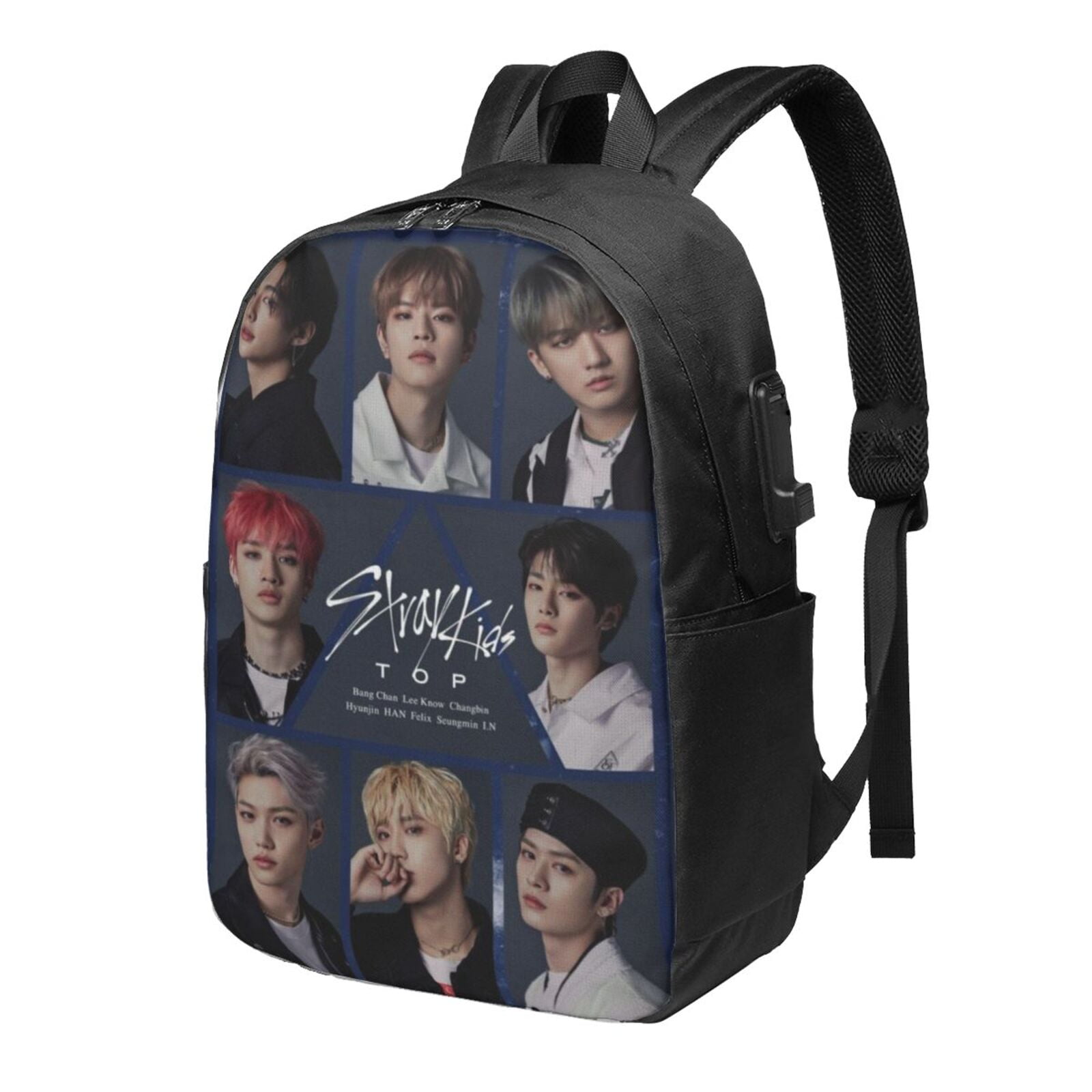 Kpop Stray Kids Backpack for Men Women Teen , Water Resistant Casual ...