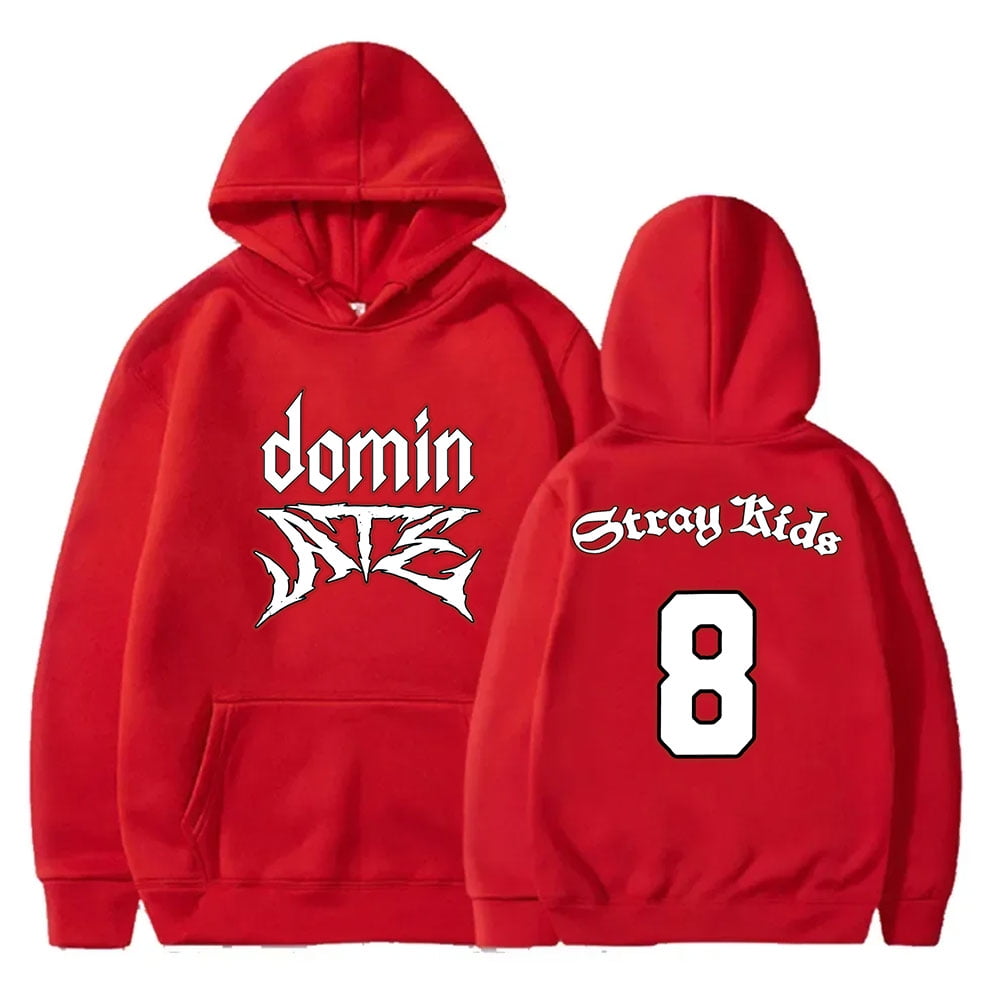 Kpop Stray Kids Dominate 8 Logo Hoodies SKZ World Tour Merch Women Men ...