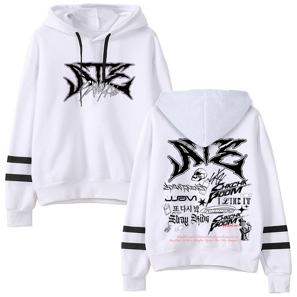 Kpop Stray Kids SKZ Ate Tracklist Merch Pullover Hoodies Pocketless ...