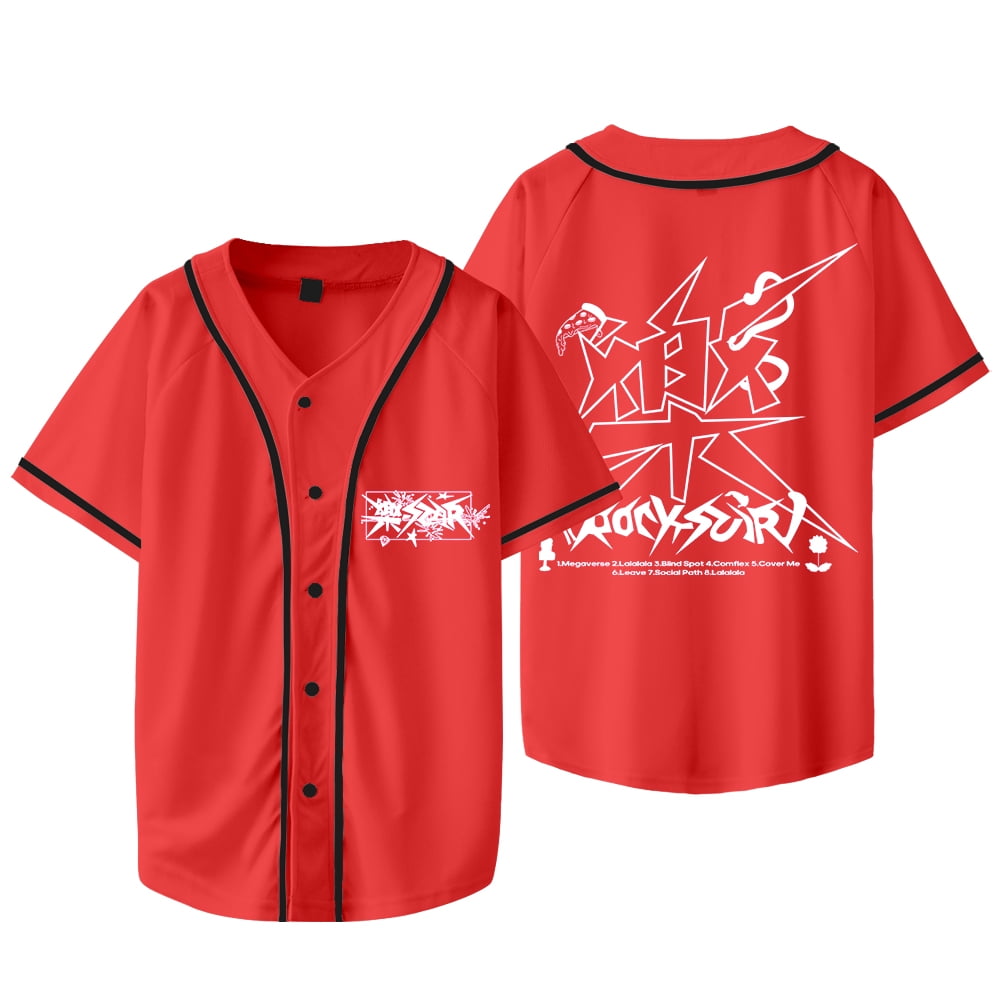 Kpop Stray Kids SKZ Jersey New Star Album Merch Baseball Jacket Summer ...