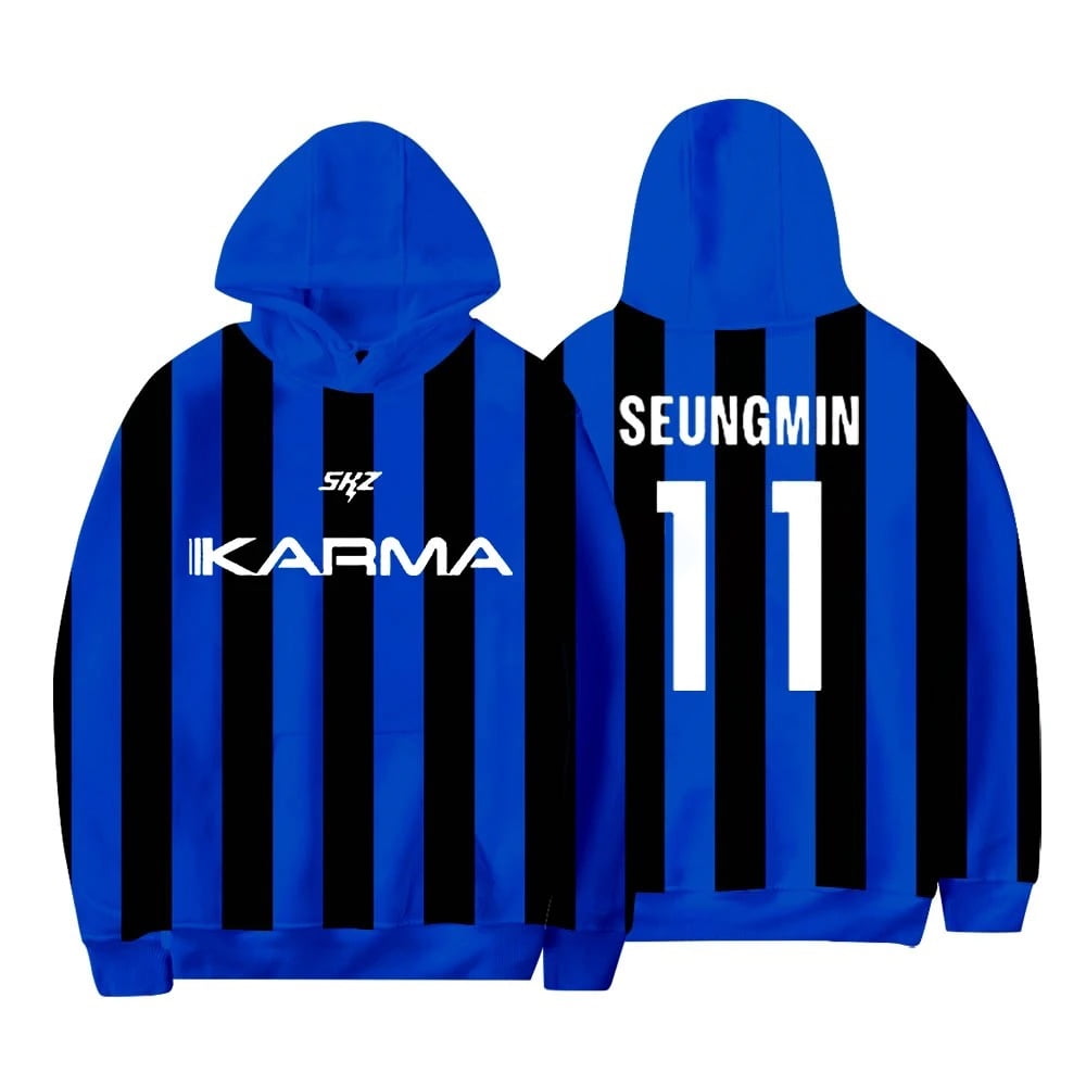 Kpop Stray Kids SKZ Karma Merch Hoodie – Unisex Dominate World Tour ...