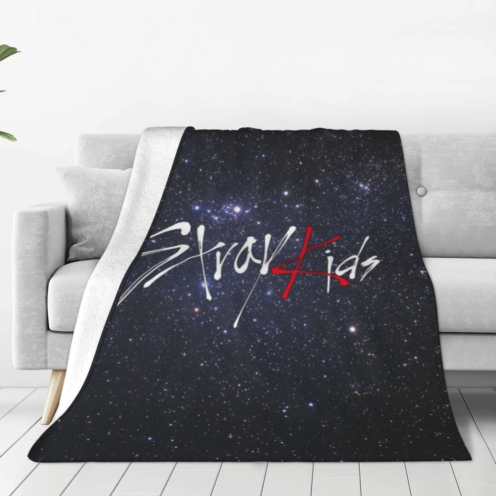 Kpop Stray Kids Throw Blanket Couch Bed Sofa Soft Lightweight Warm Cozy ...