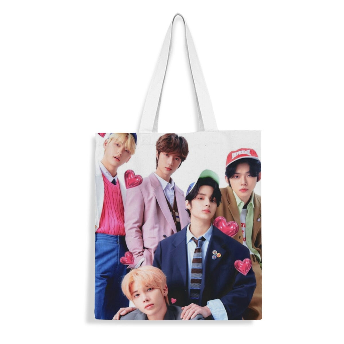 Kpop TXT canvas Tote Bag handbag: Stylish and reusable tote for women ...