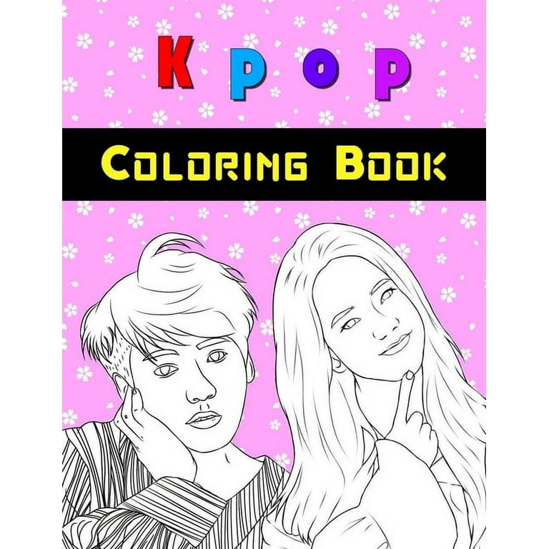 kpop coloring pages