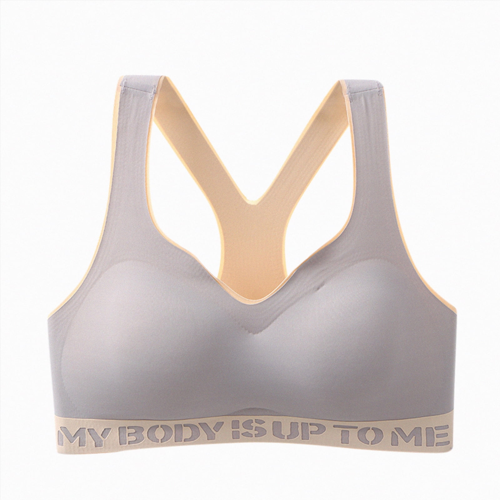 Kpoplk Women's Full Figure Beauty Back Smoothing Bra, 4 Way Stretch ...
