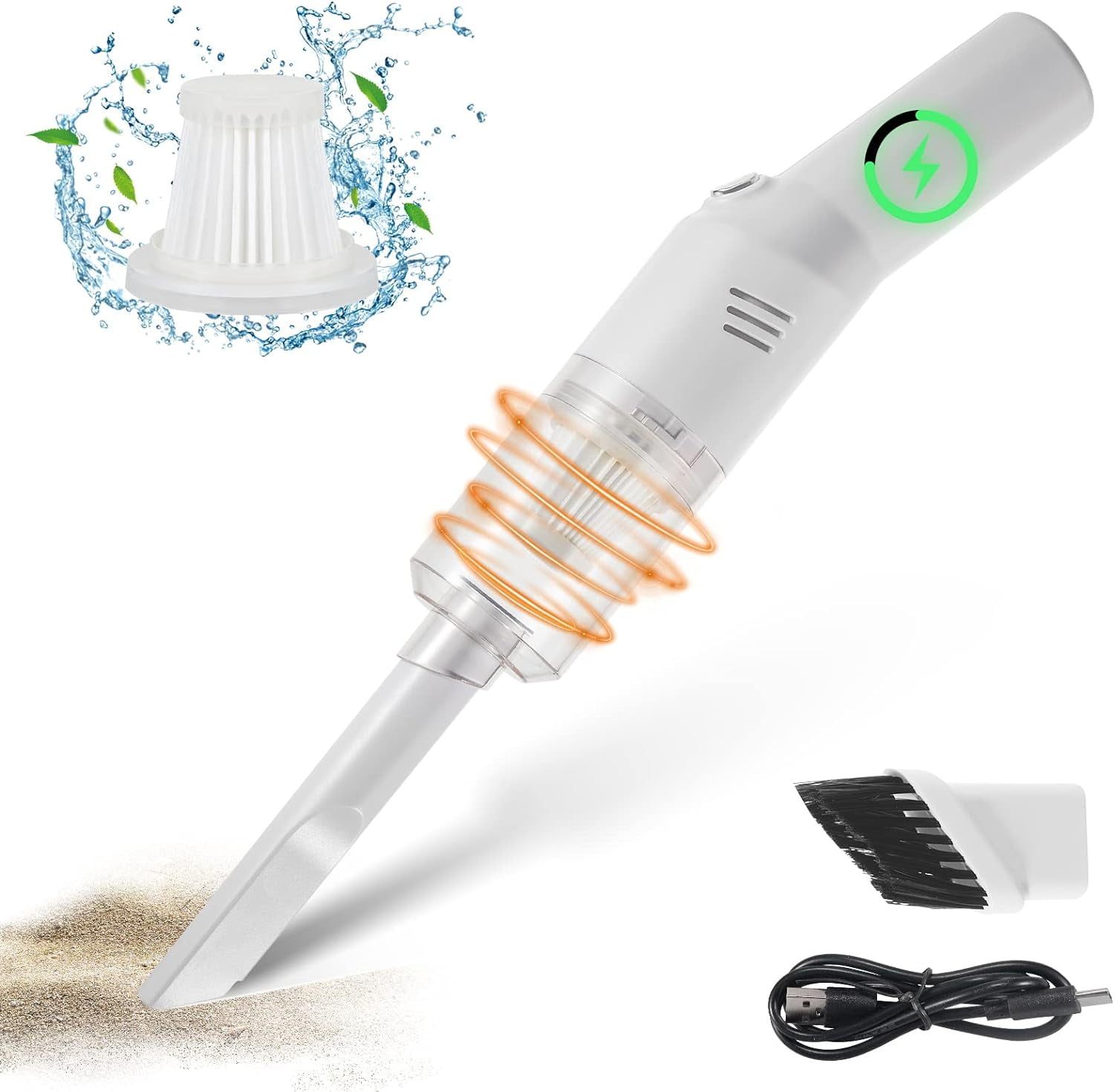 Kqiang Handheld Bug Catcher Cordless with USB Charging for Outdoor ...