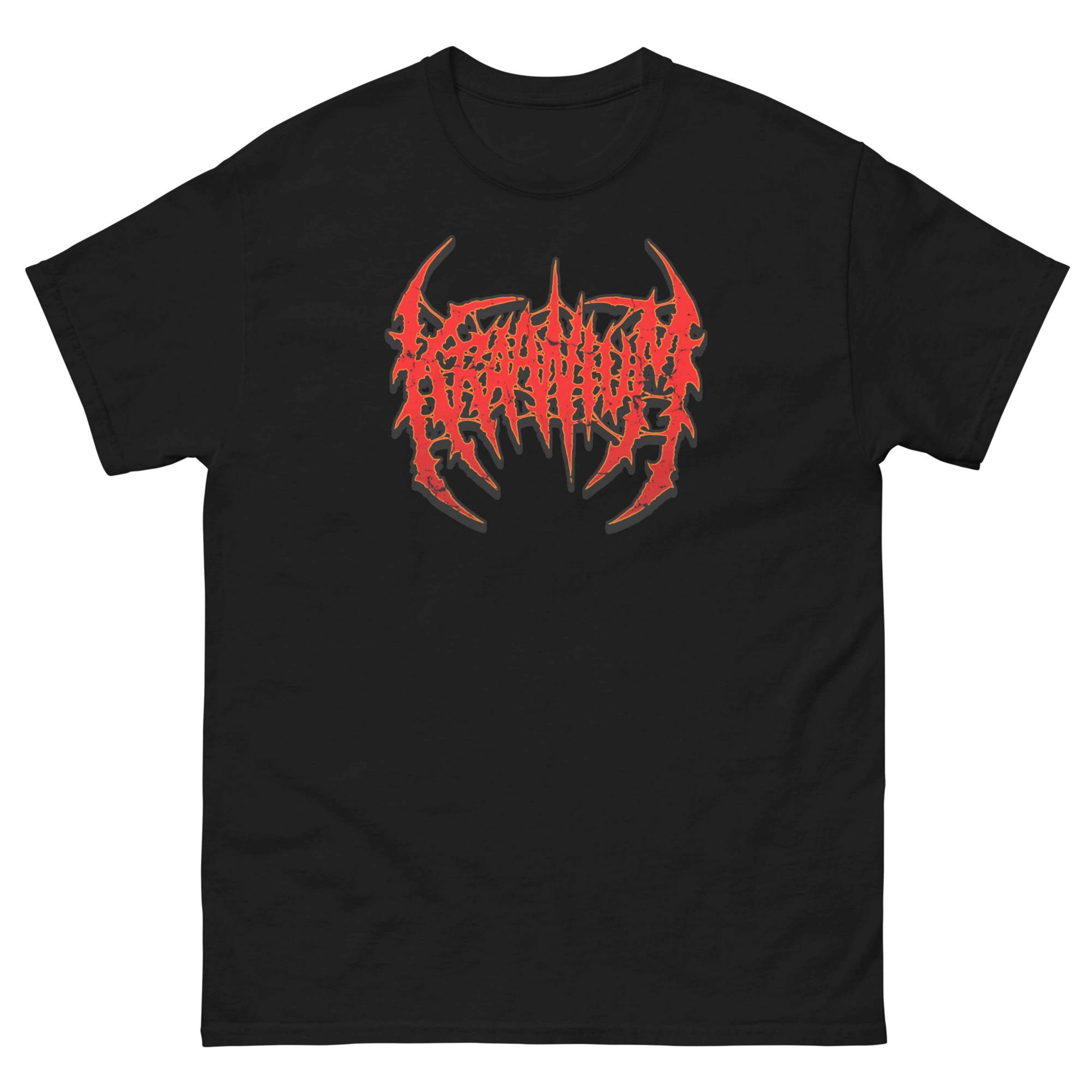 Kraanium band T-shirt Death metal clothing metal band tee - Walmart.com
