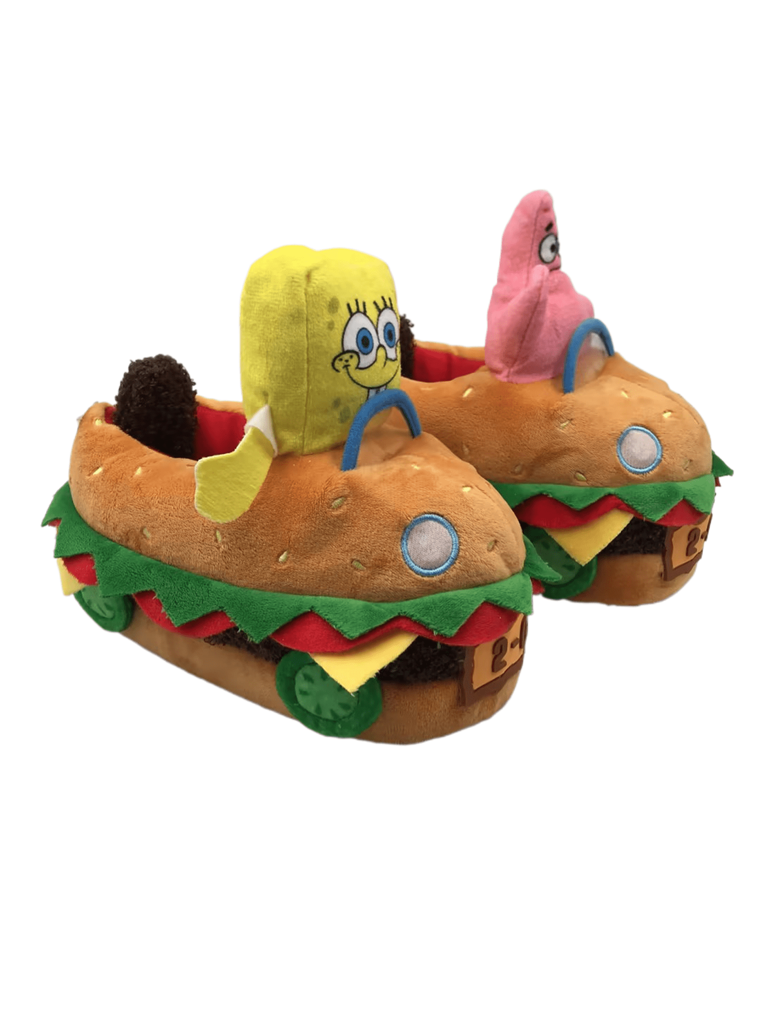 Krabby Patty Little & Big Kid 3D Slipper with Lights - Walmart.com