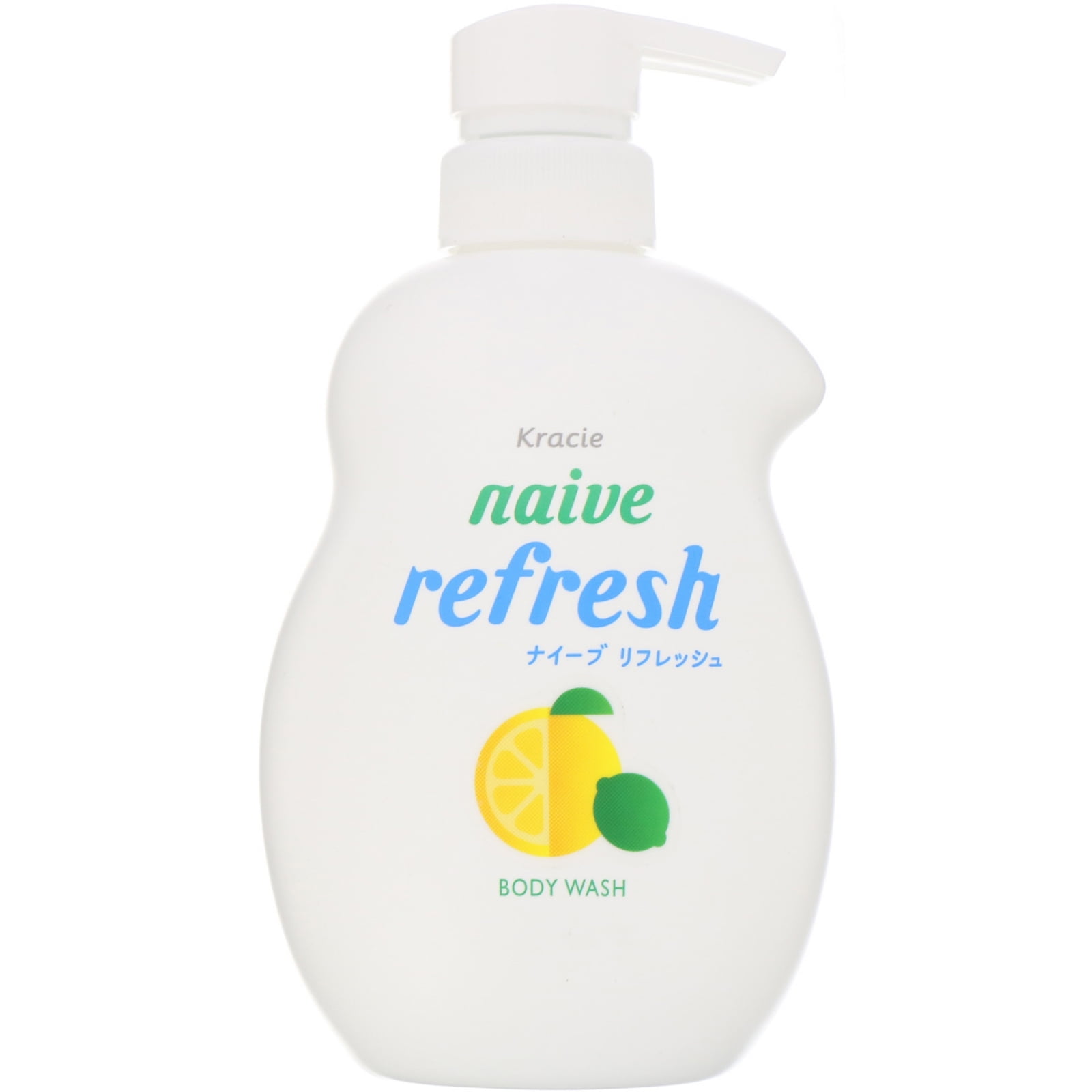 Kracie Naive, Body Wash, Refresh, 17.9 fl oz (530 ml) - Walmart.com