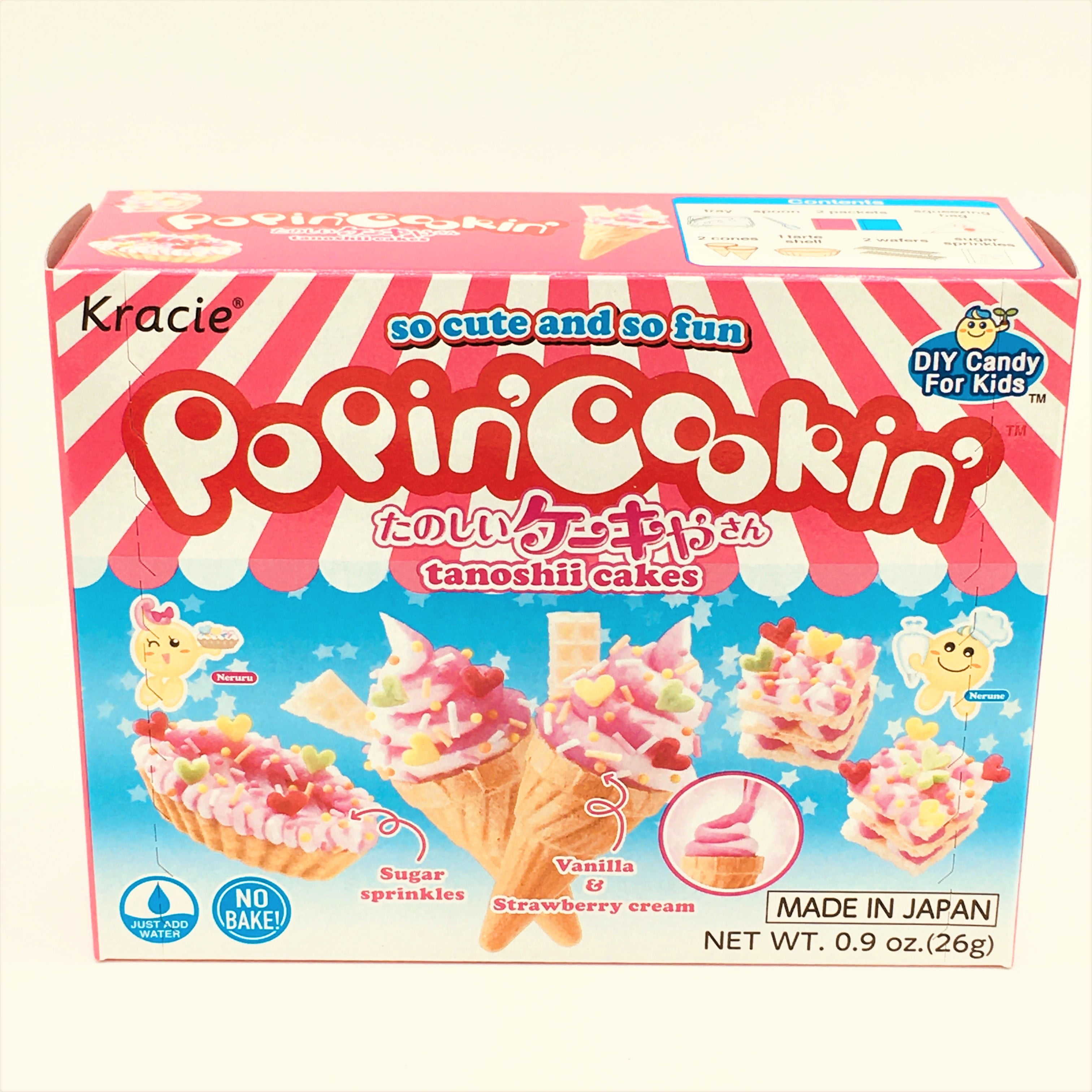 Kracie Popin Cookin Diy Japanese Candy Kit Tanoshii Cakes 26 G