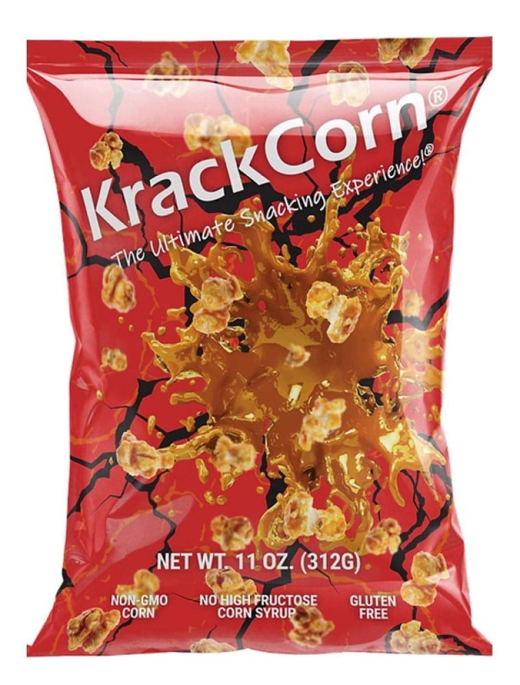 KrackCorn Large 89515 Original Caramel Flavored Popcorn, Family Size 11 ...