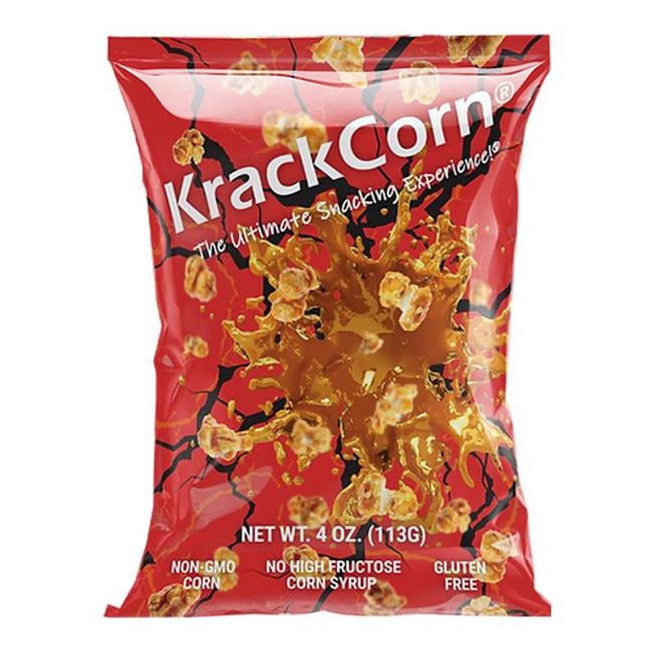 Krackcorn 4 oz Original Popcorn Bagged, Pack of 24 - Walmart.com