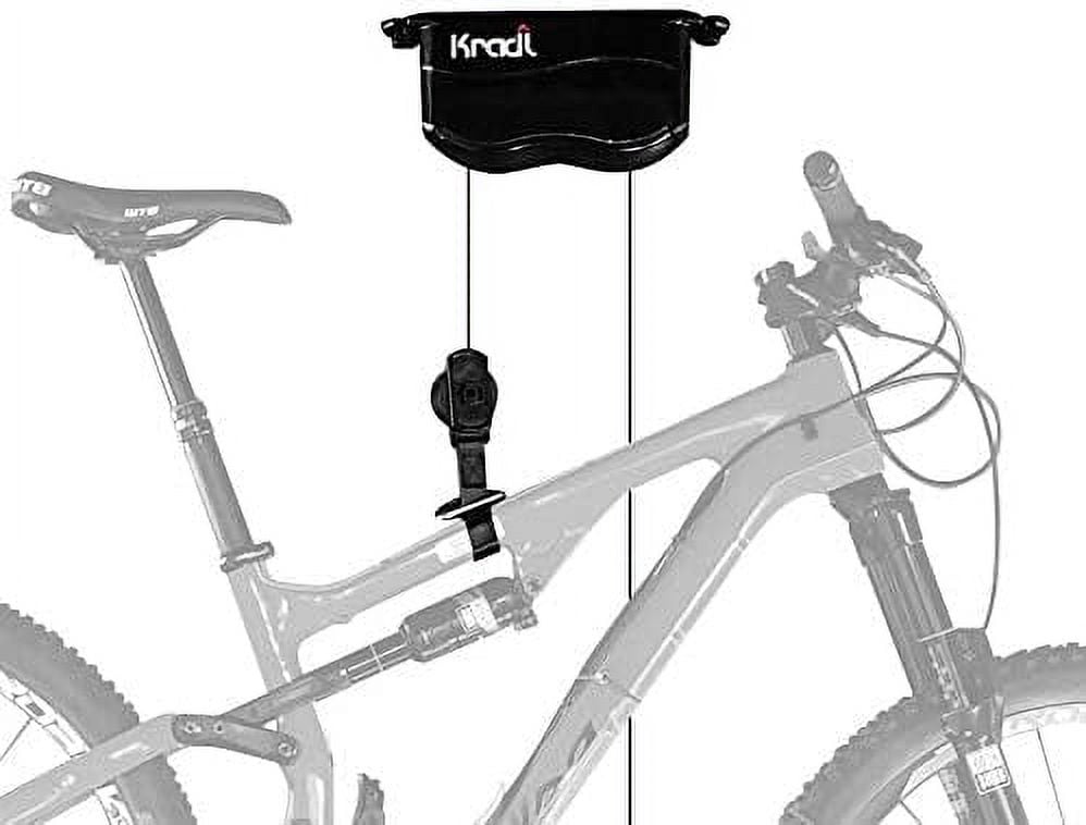 Kradl - Ceiling Mount Bike Lift and Rack. Bicycle Storage Hoist Without ...