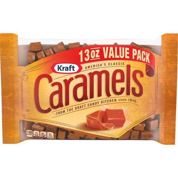 Riesen Dark Chocolate Covered Chewy Caramel Candy, 2.65 oz - Rich ...