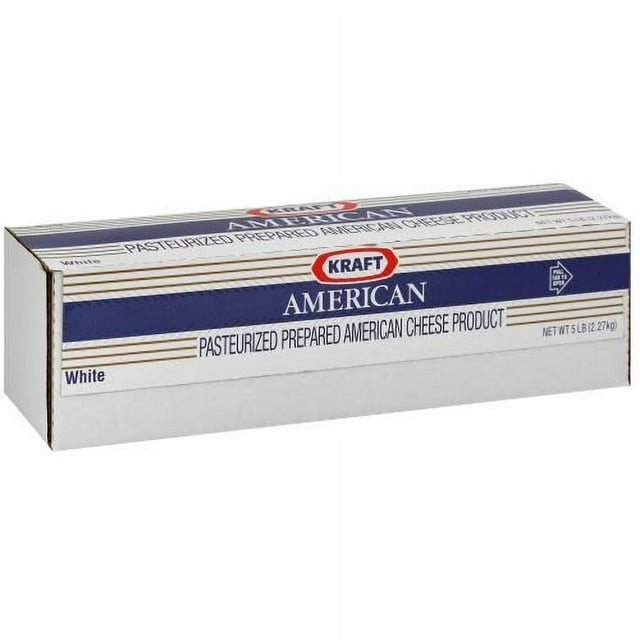 Kraft American White Cheese Loaf, 80 Ounce - 6 per case. - Walmart.com