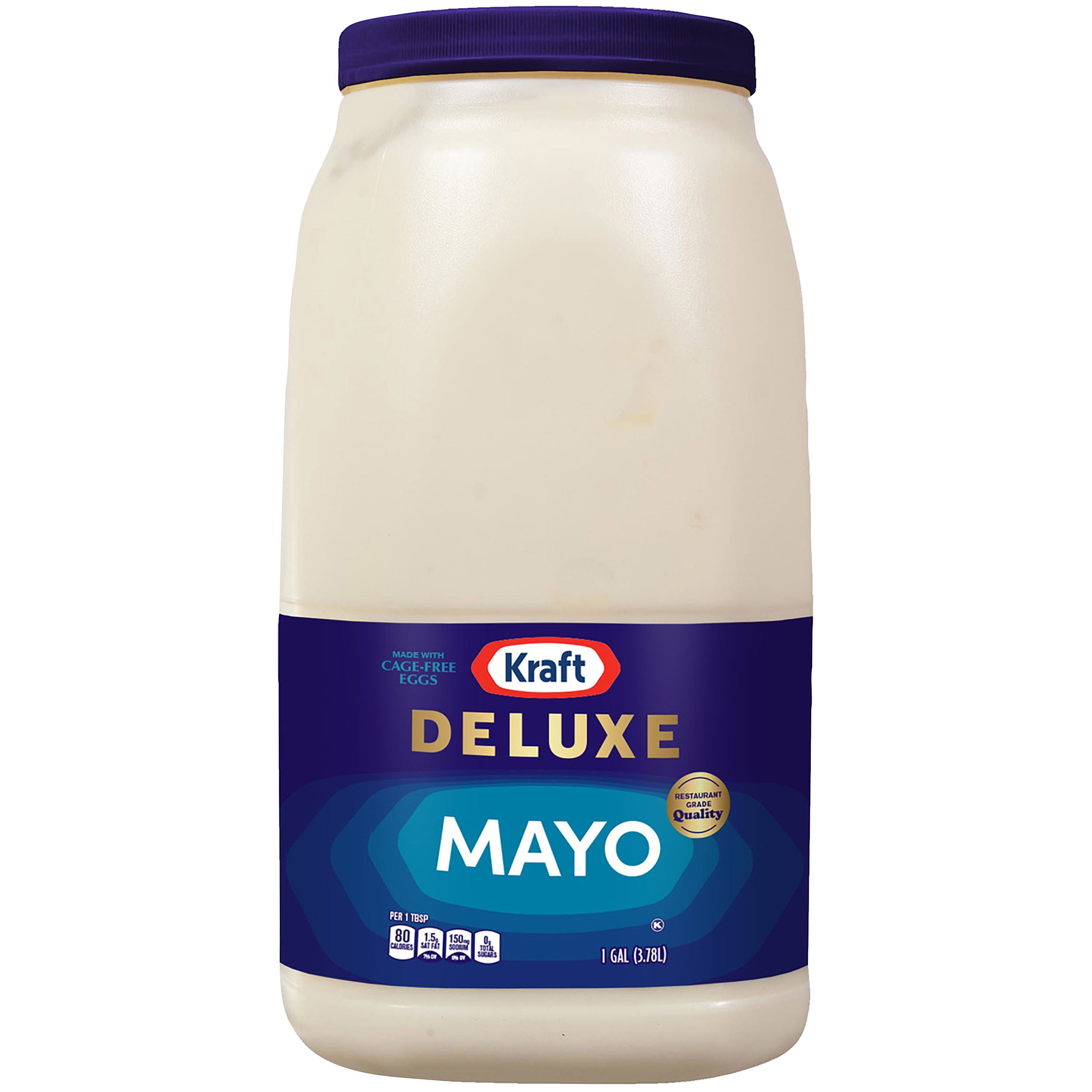 Kraft Bulk Deluxe Mayonnaise, 1 Gallon -- 4 per case. - Walmart.com