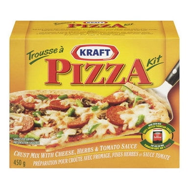 Kraft Cheese Pizza Pie Kit, 450g/15.9oz - Walmart.com