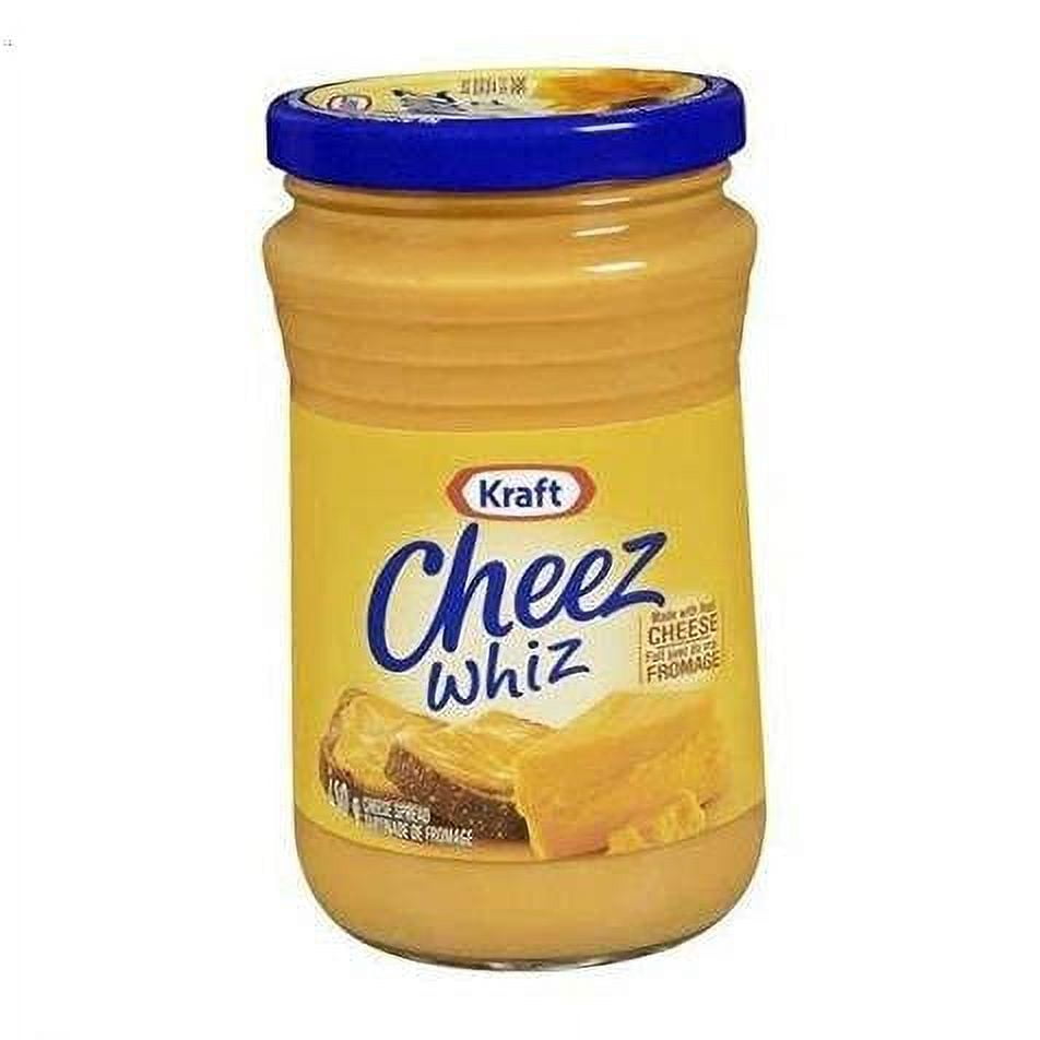 Kraft Cheez Whiz 450 MZF22 grams each Made with Real Cheese - Imported ...
