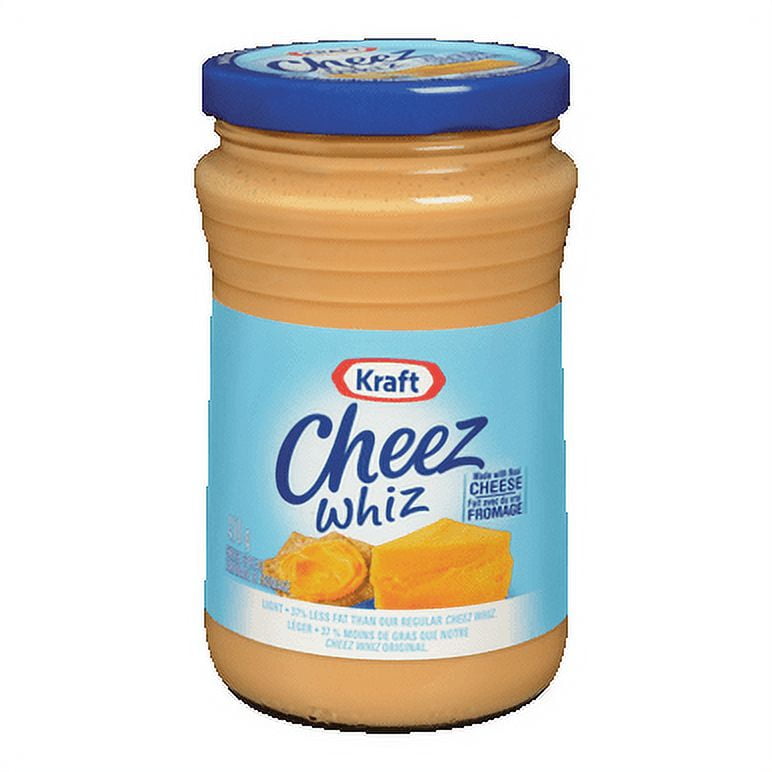 Kraft Cheez Whiz, Light (450 g) - Walmart.com