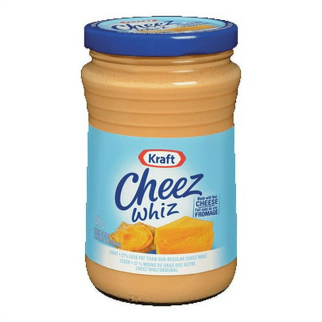 Kraft Cheez Whiz, Light (450 g) {Imported from Canada} - Walmart.com