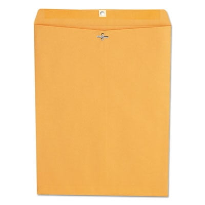 Kraft Clasp Envelope, #110, Square Flap, Clasp/Gummed Closure, 12 x 15. ...