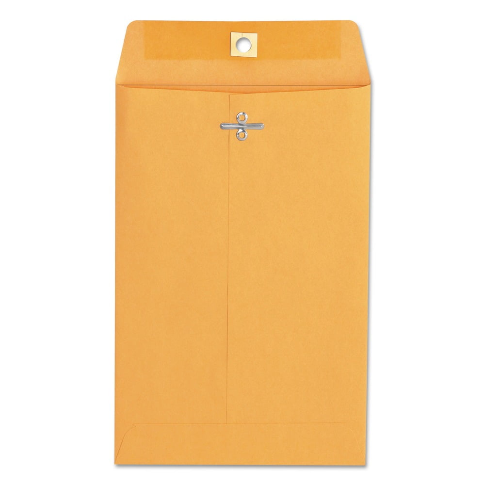 Kraft Heavyweight Envelope #55, Reinforced Eyelet, 6x9, Gummed Flap ...