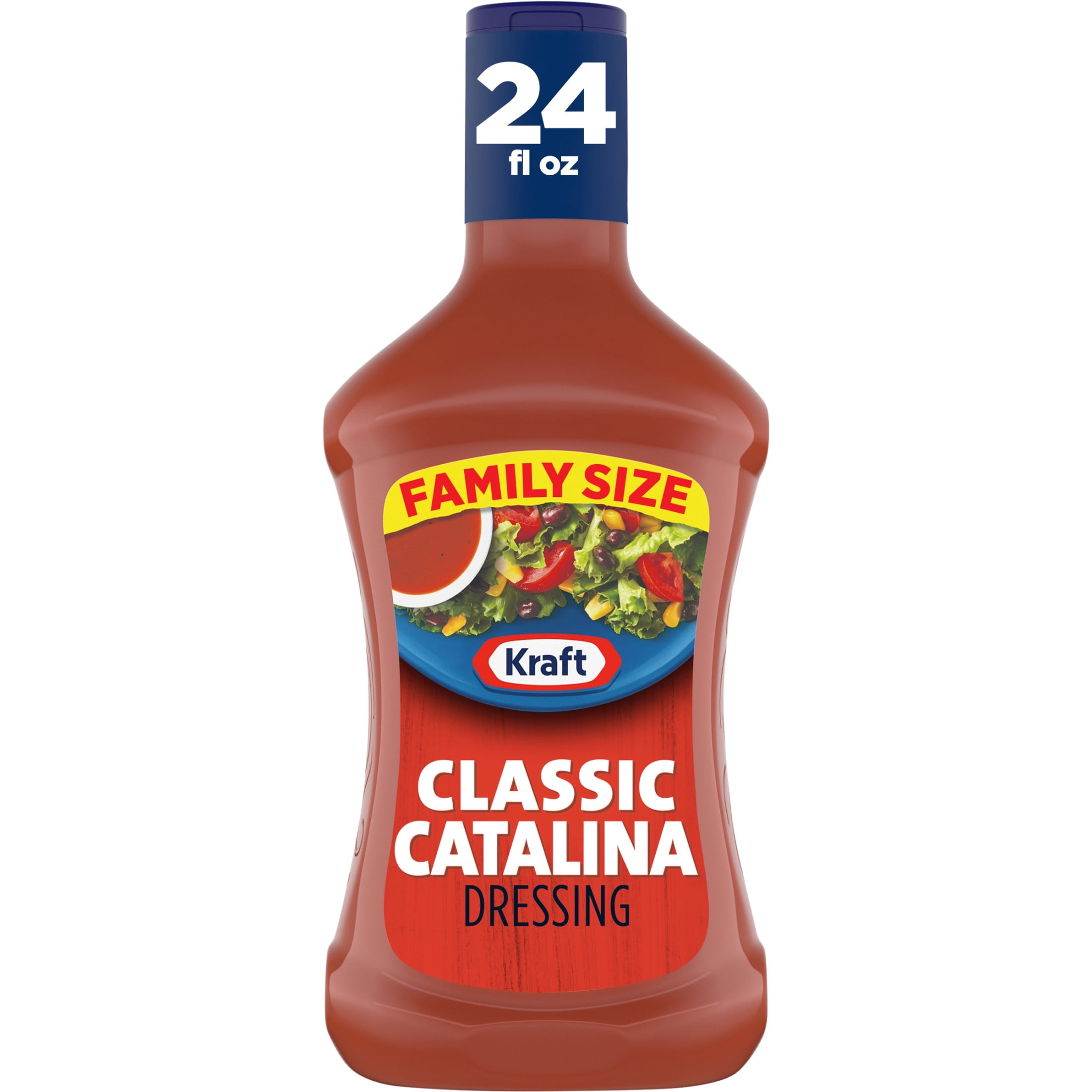 Kraft Classic Catalina Dressing Family Size 24 fl oz Bottle Tangy ...