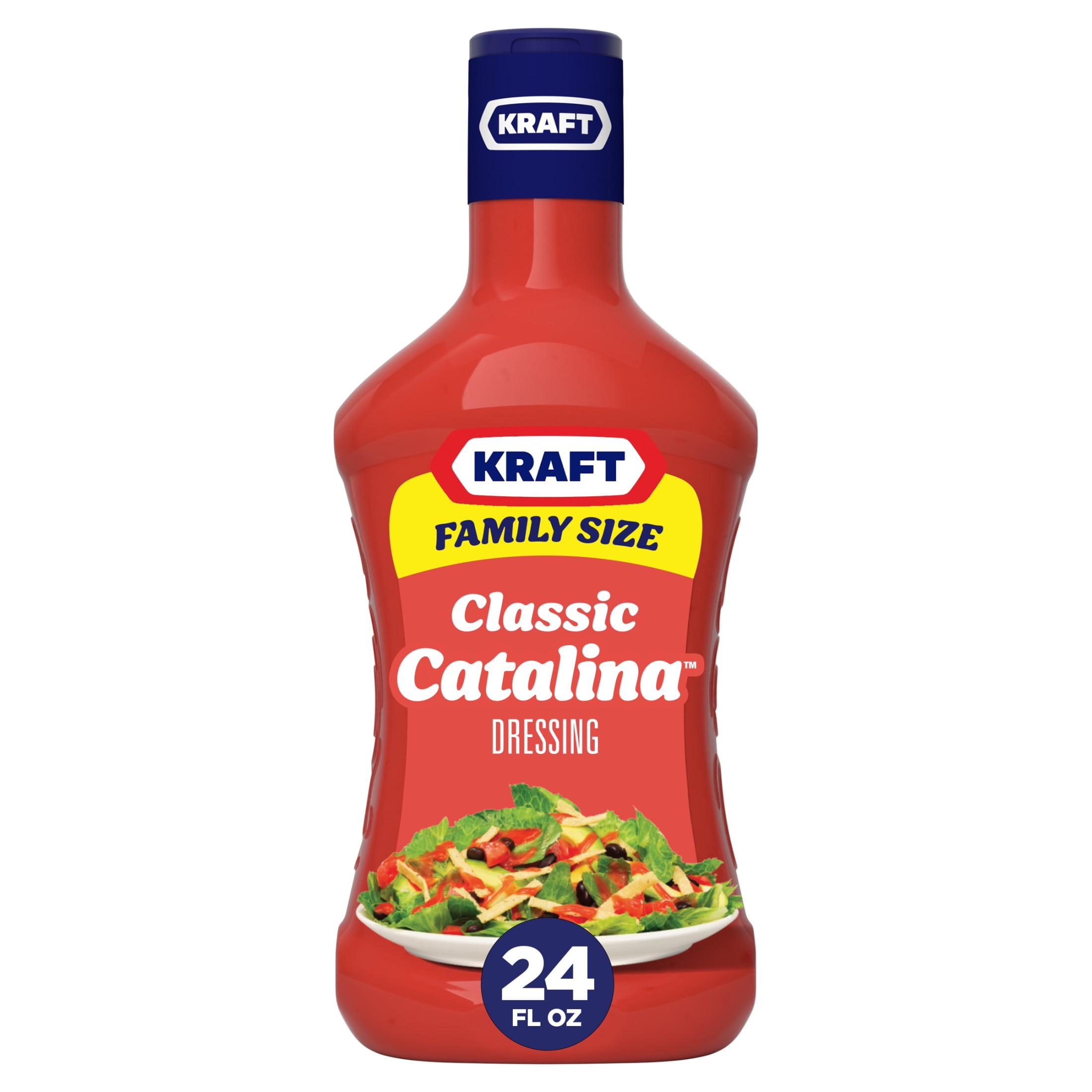 Kraft Classic Catalina Salad Dressing, Perfect for Sandwiches, Family ...