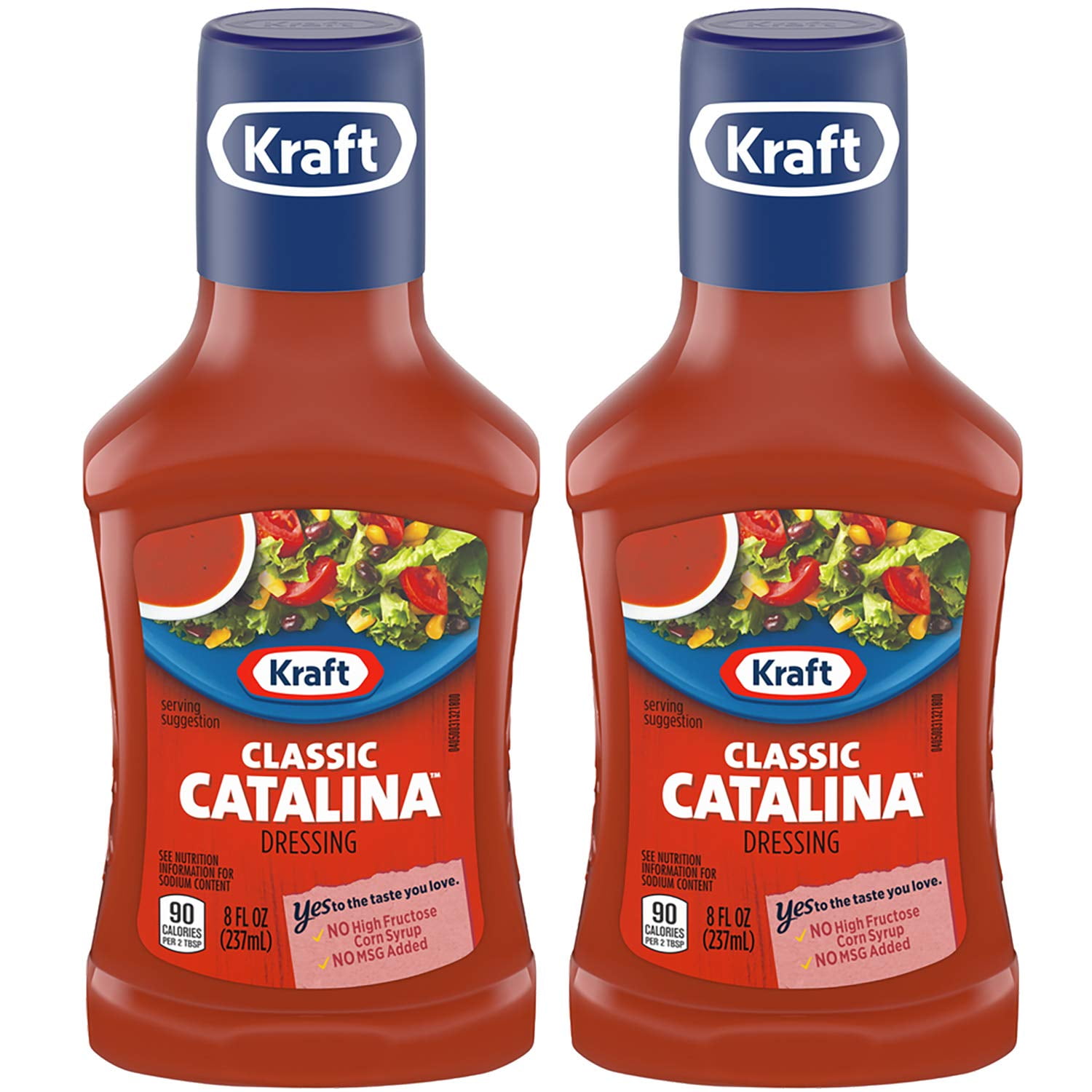Kraft Classic Catalina Dressing, Rich And Tangy, 8 Oz (Pack Of 2 ...