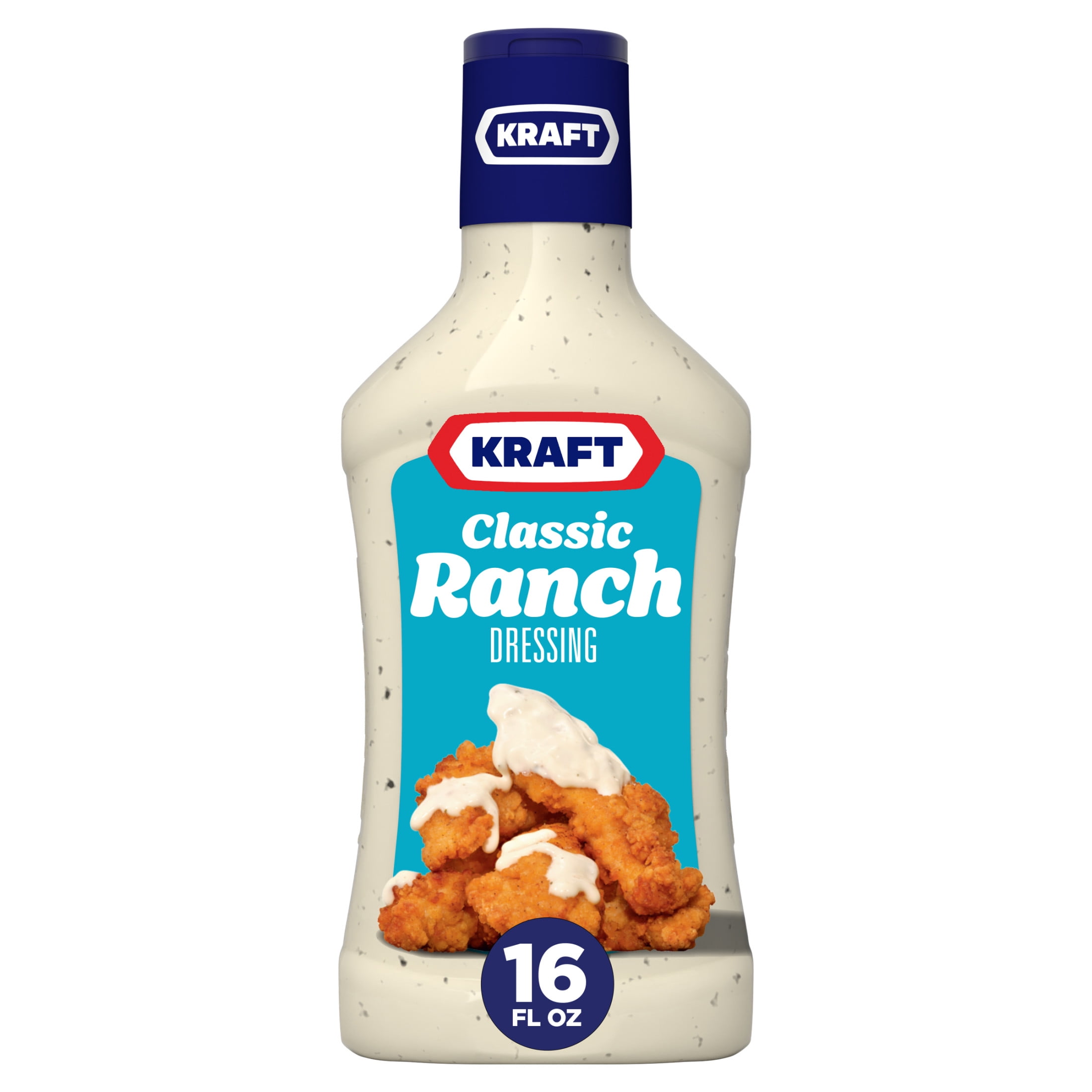 Kraft Classic Ranch Salad Dressing, 16 fl oz Bottle - Walmart Business ...