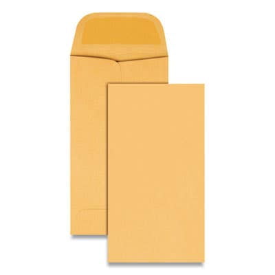Kraft Coin and Small Parts Envelope, #5, Square Flap, Gummed Closure, 2 ...