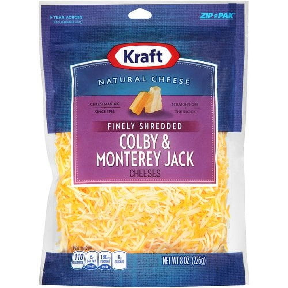 Kraft Colby Jack Finely Shredded Cheese, 8 oz Bag - Walmart.com