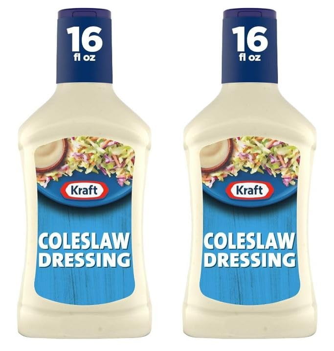Kraft Coleslaw Salad Dressing, 16 fl oz Bottles, Pack of 2 - Walmart.com
