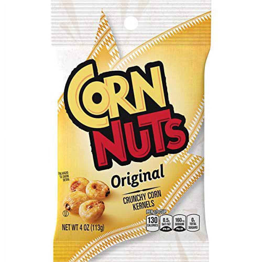 Kraft® Corn Nuts, 4 oz Bag, 12/Carton - Original Roasted Corn Kernels ...