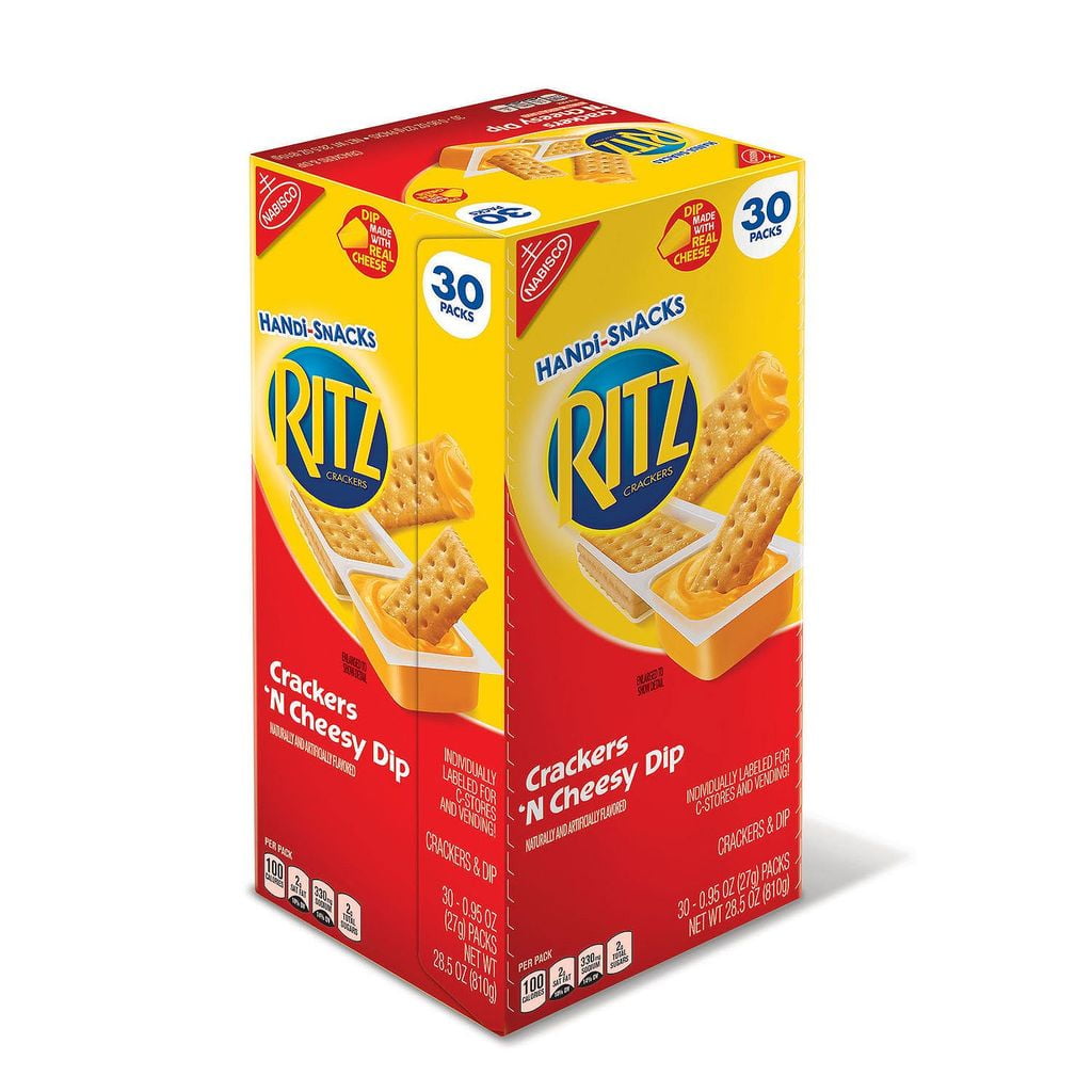 Kraft Crackers 'n Cheez , 95 oz. (30 pks) - Walmart Business Supplies