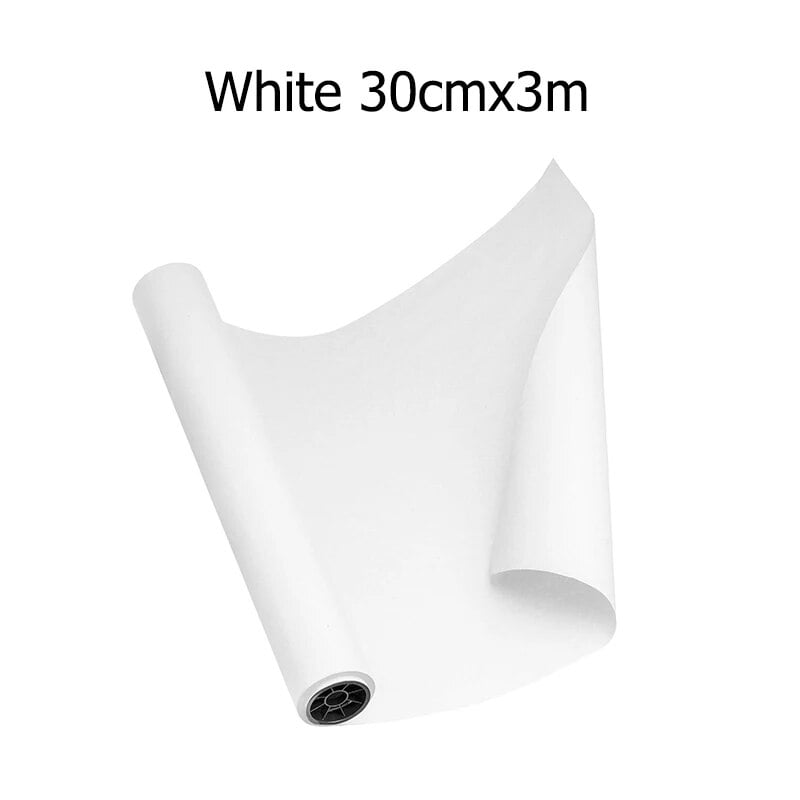 Kraft Craft Paper Roll White Packaging Material Origami Paper Flower ...