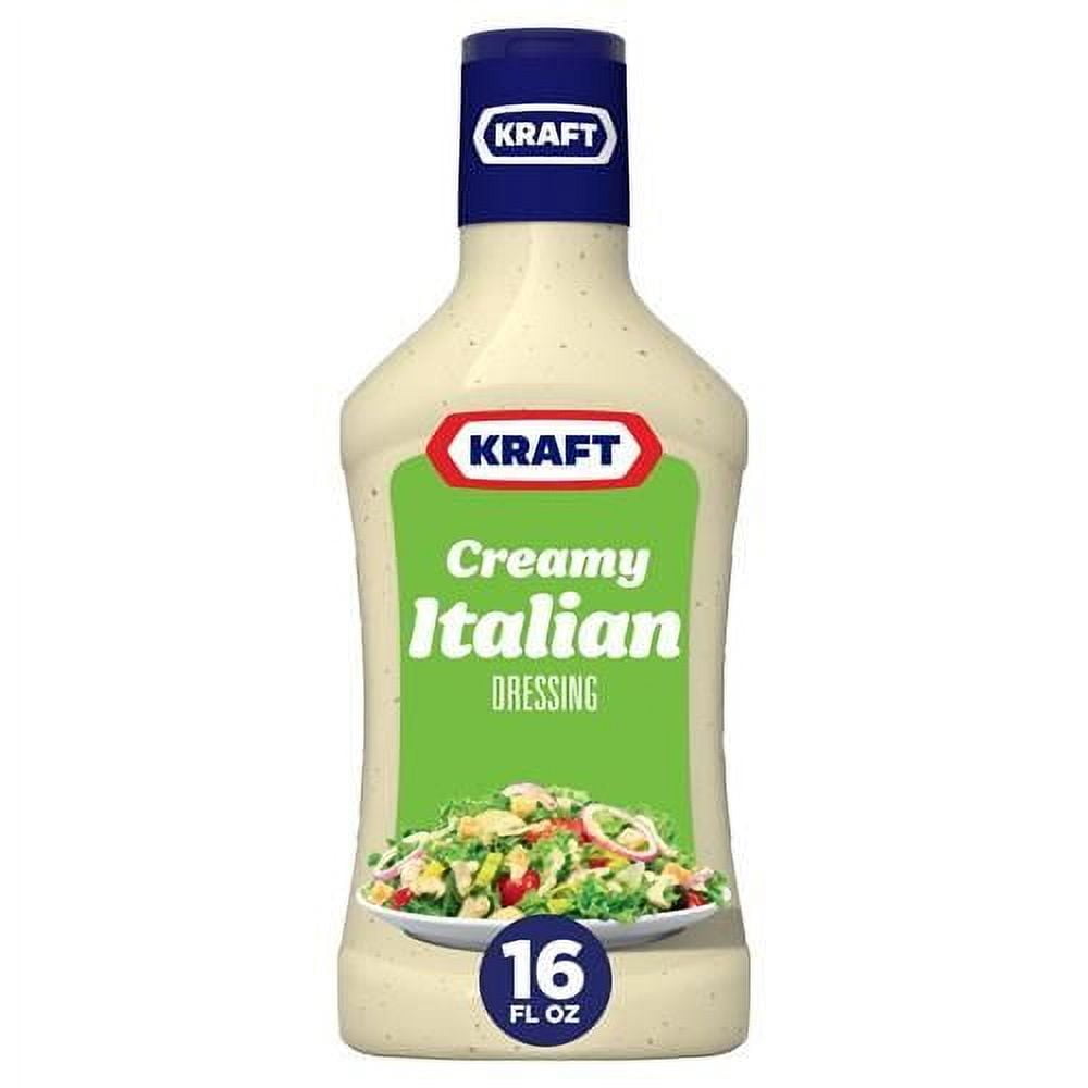 Kraft Creamy Italian Salad Dressing (16 Fl Oz Bottle) - Walmart.com