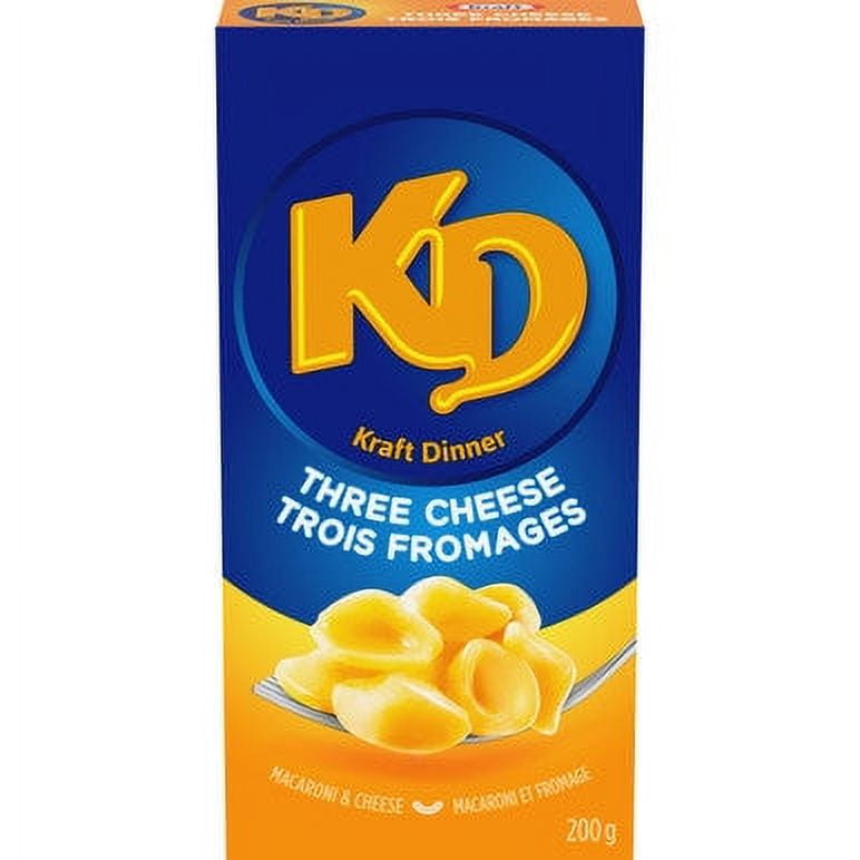 Kraft Dinner Three Cheese Macaroni Cheese 200g 7 1oz Pack Of 24 kraft-dinner-three-cheese-macaroni-cheese-200g-7-1oz-pack-of-24