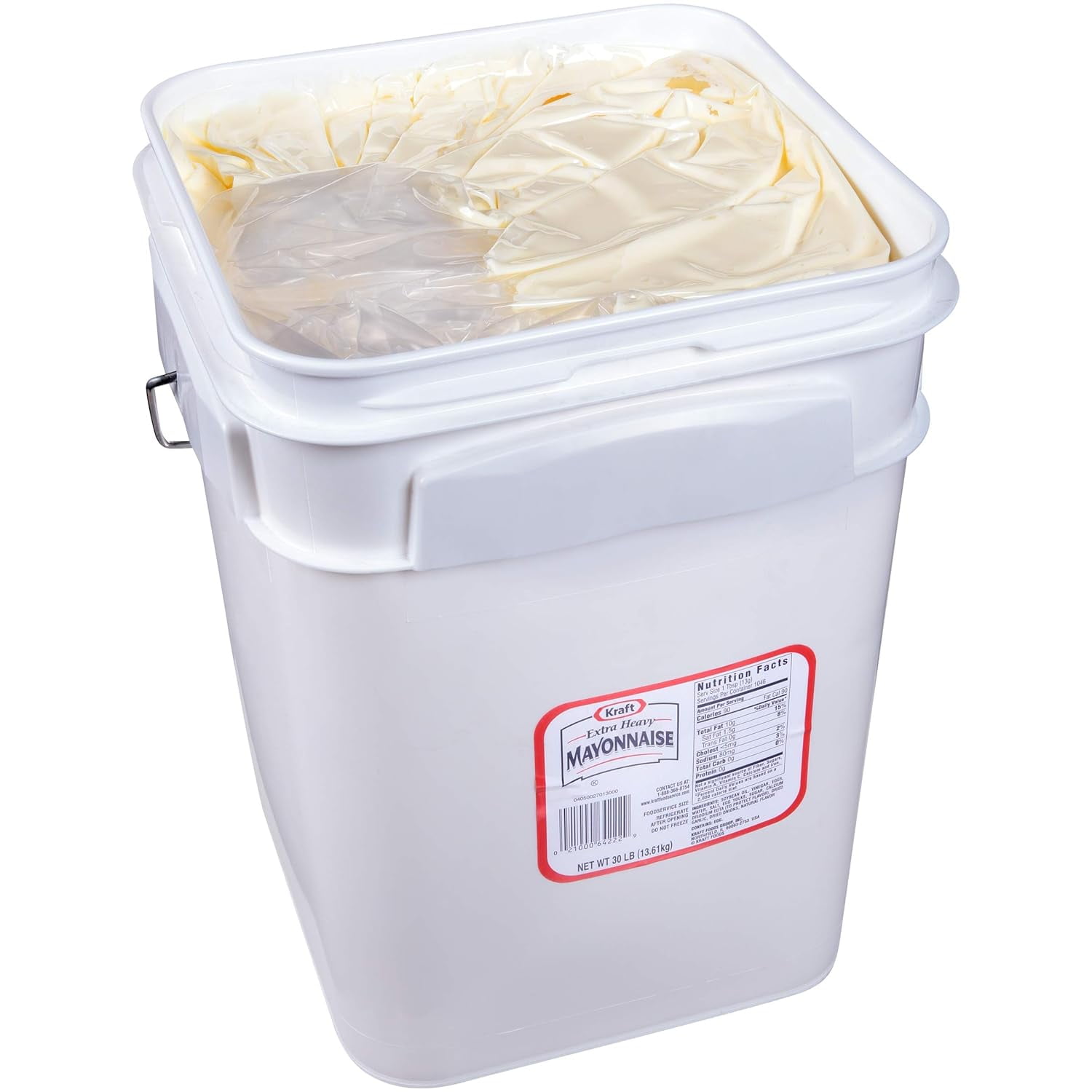 Kraft Extra Heavy Mayo (30lbs Pail) - Walmart.com
