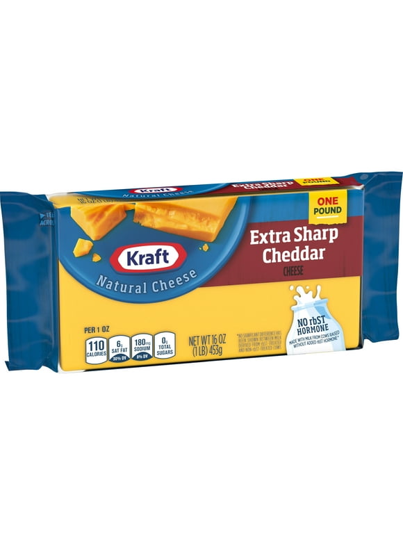Kraft Block Cheese in Cheese - Walmart.com